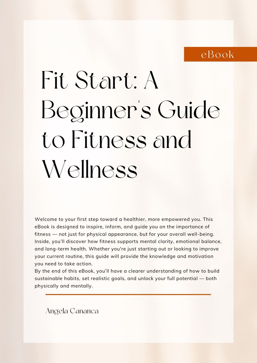 Fit Start: A Beginner's Guide to Fitness and Wellness