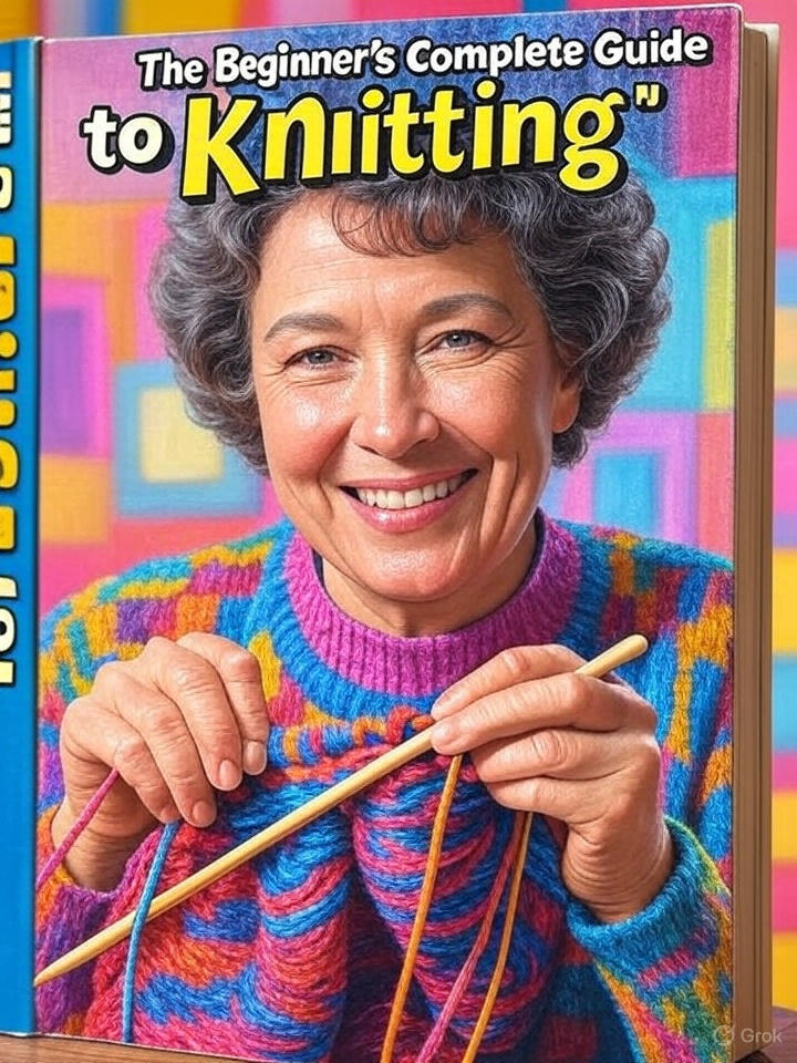 The Beginners Complete Guide to the World of Knitting