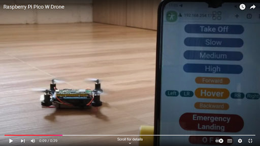Raspberry Pi Pico W Drone (Woobu Autonomous Drone) PDF Tutorial