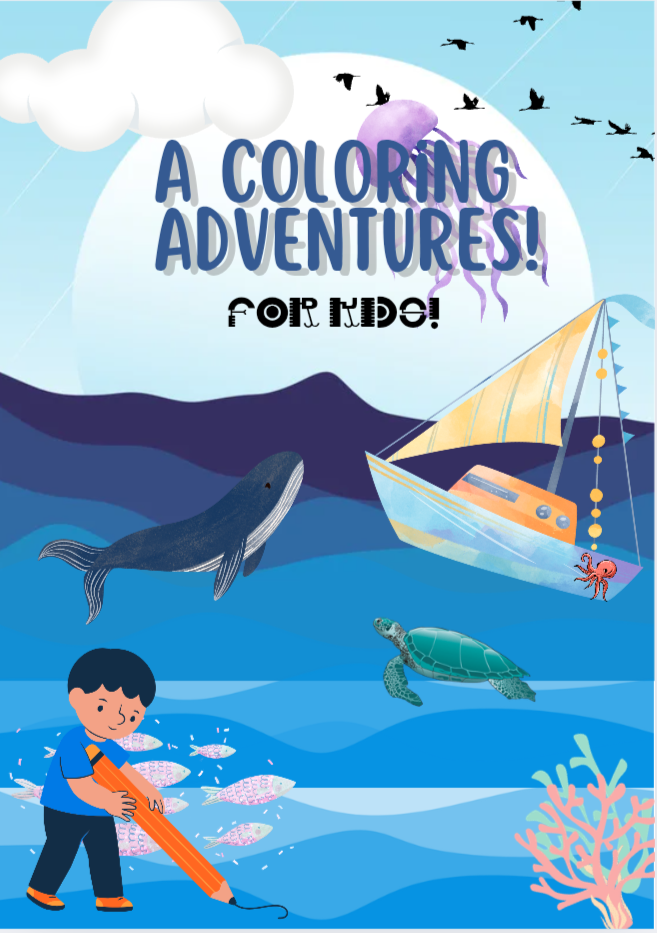 BUSY OCEAN BOOK FOR KIDS
