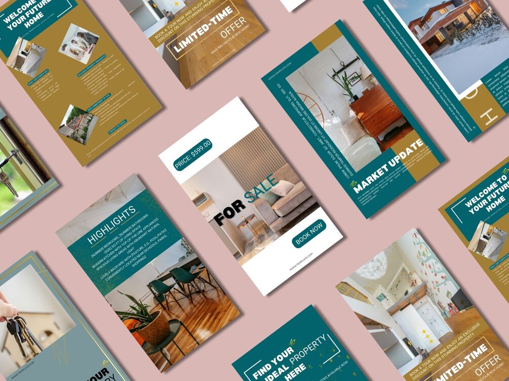 Modern Real Estate Instagram Story Template