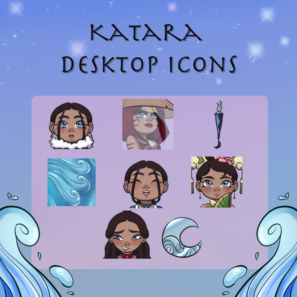 Katara Desktop Icons