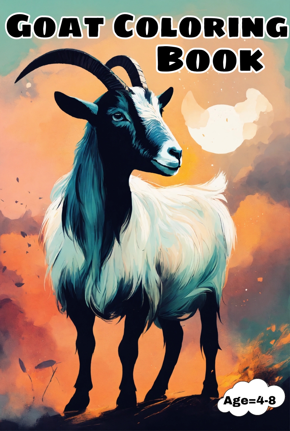Goat Colouring Book