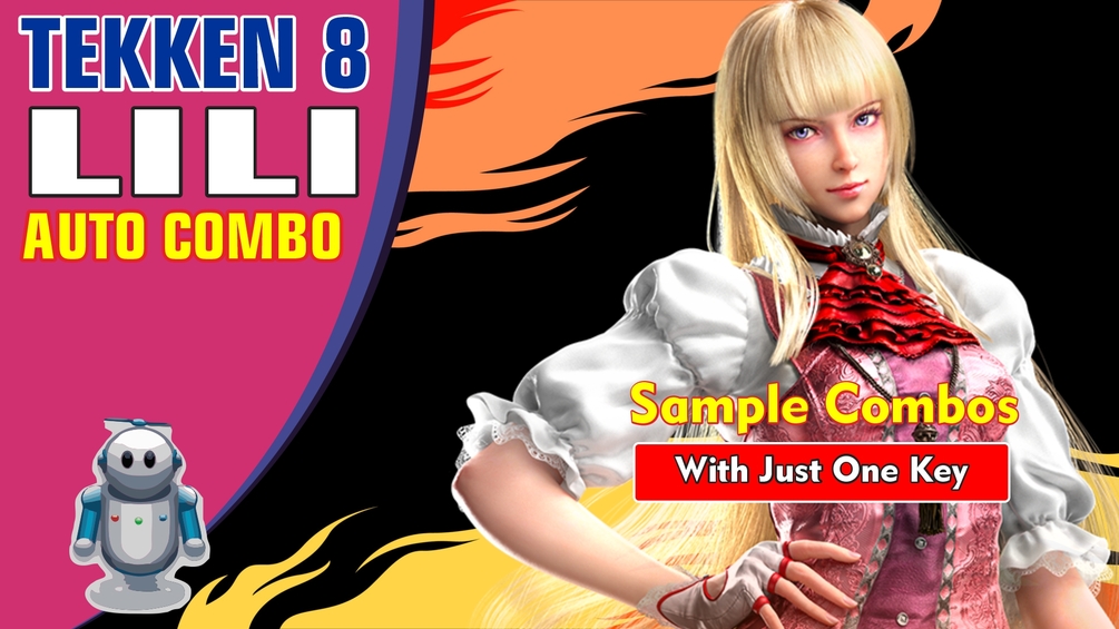 Lili Auto SAMPLE COMBO ONLY - Tekken 8 (macro file *.mcr)