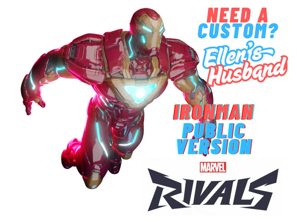 VRChat Marvel Rivals Iron Man Avatar