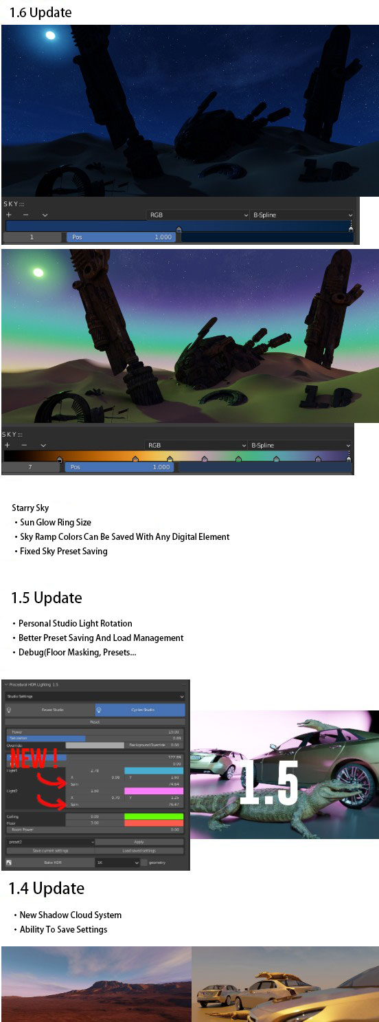Procedural HDR Lighting V2.1.2