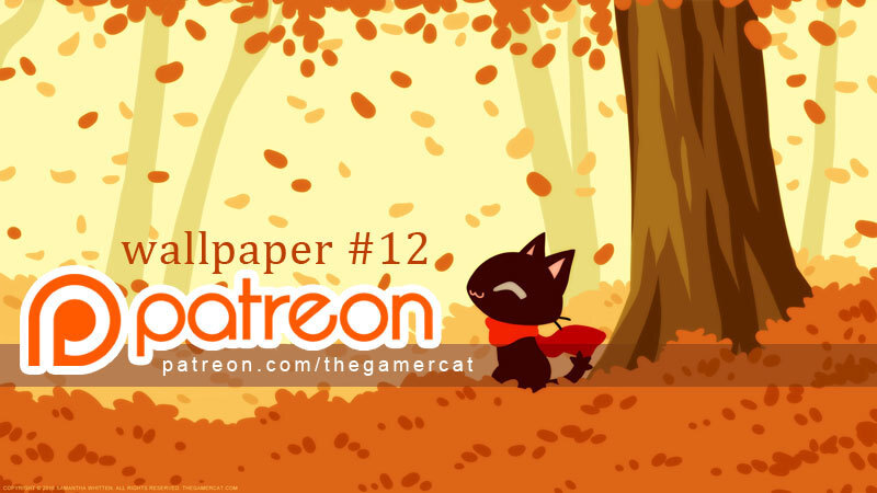 The GaMERCaT Patreon Wallpaper Pack 12