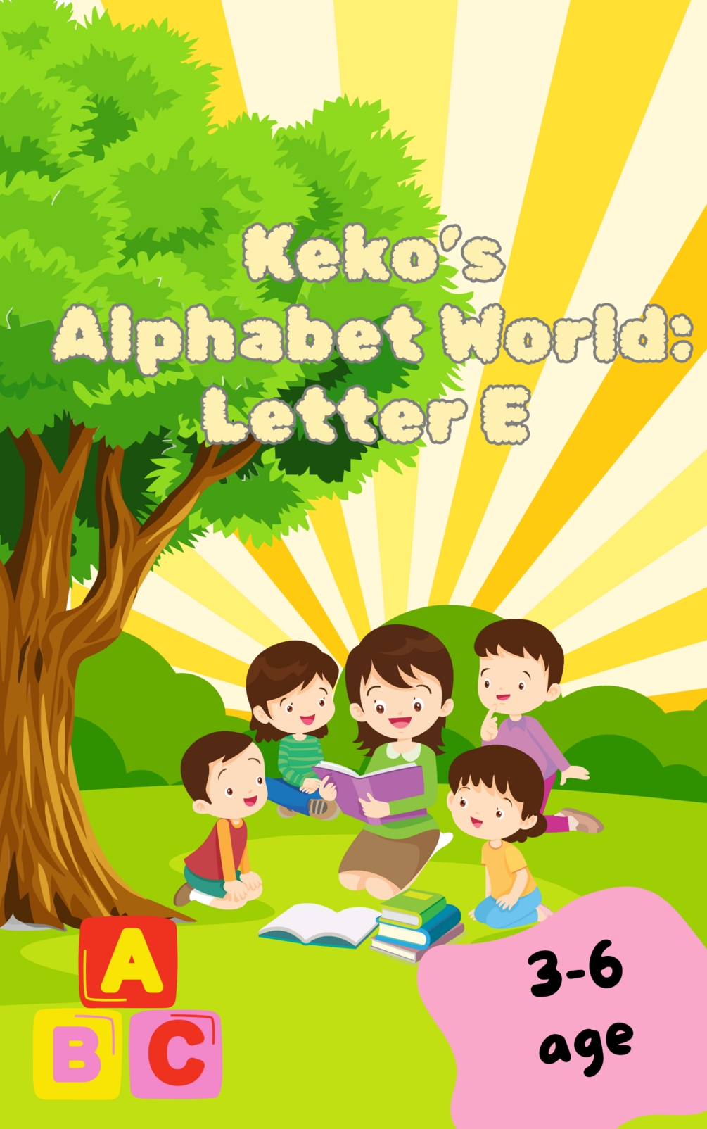 Keko's alphabet world: letter E