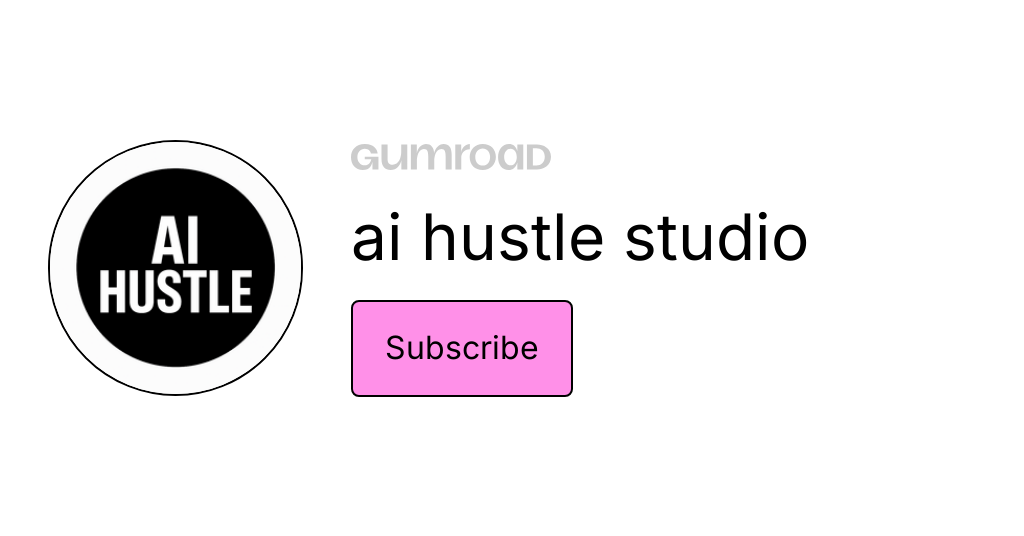 ai hustle studio