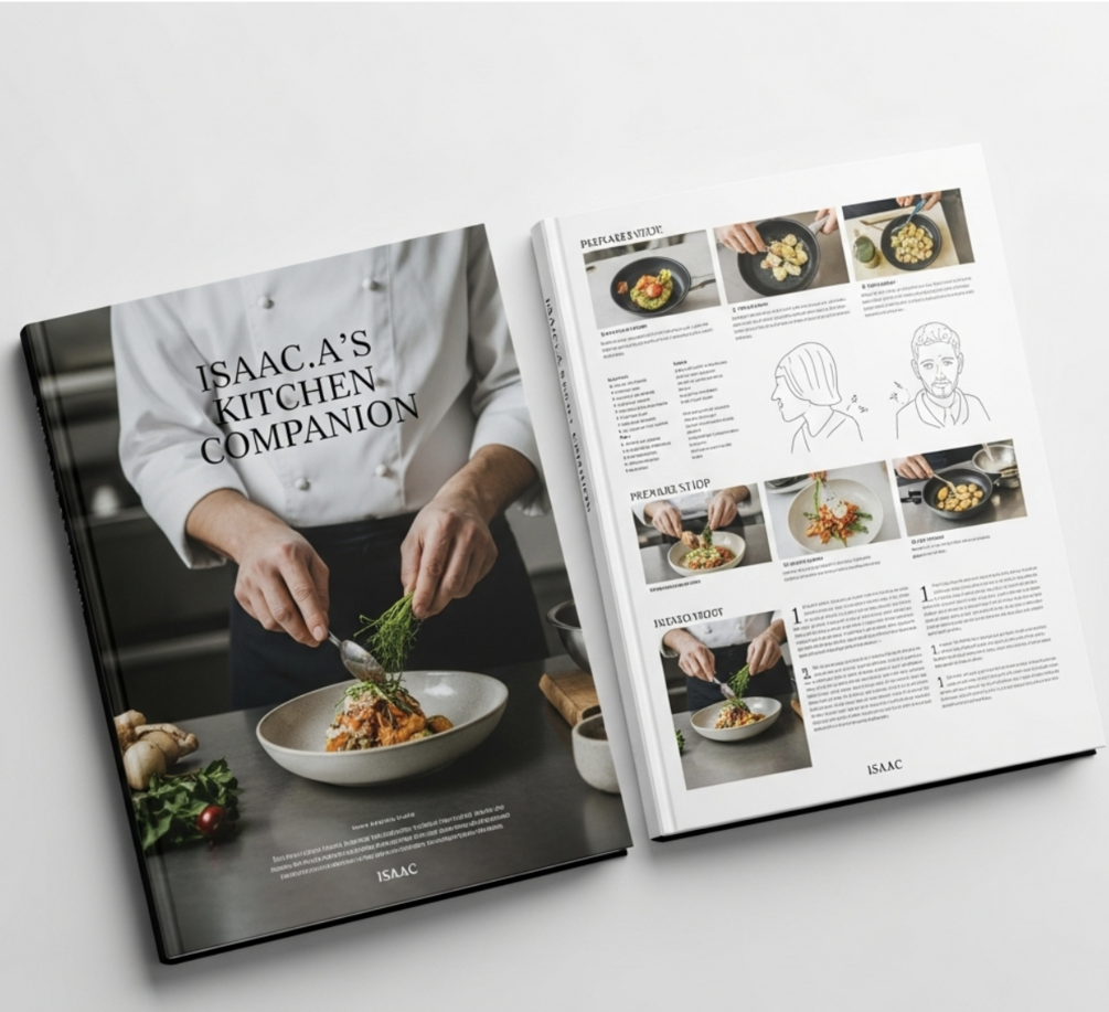 Isaac.A's Kitchen companion book guide