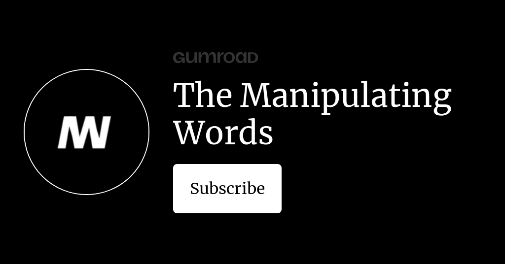 The Manipulating Words