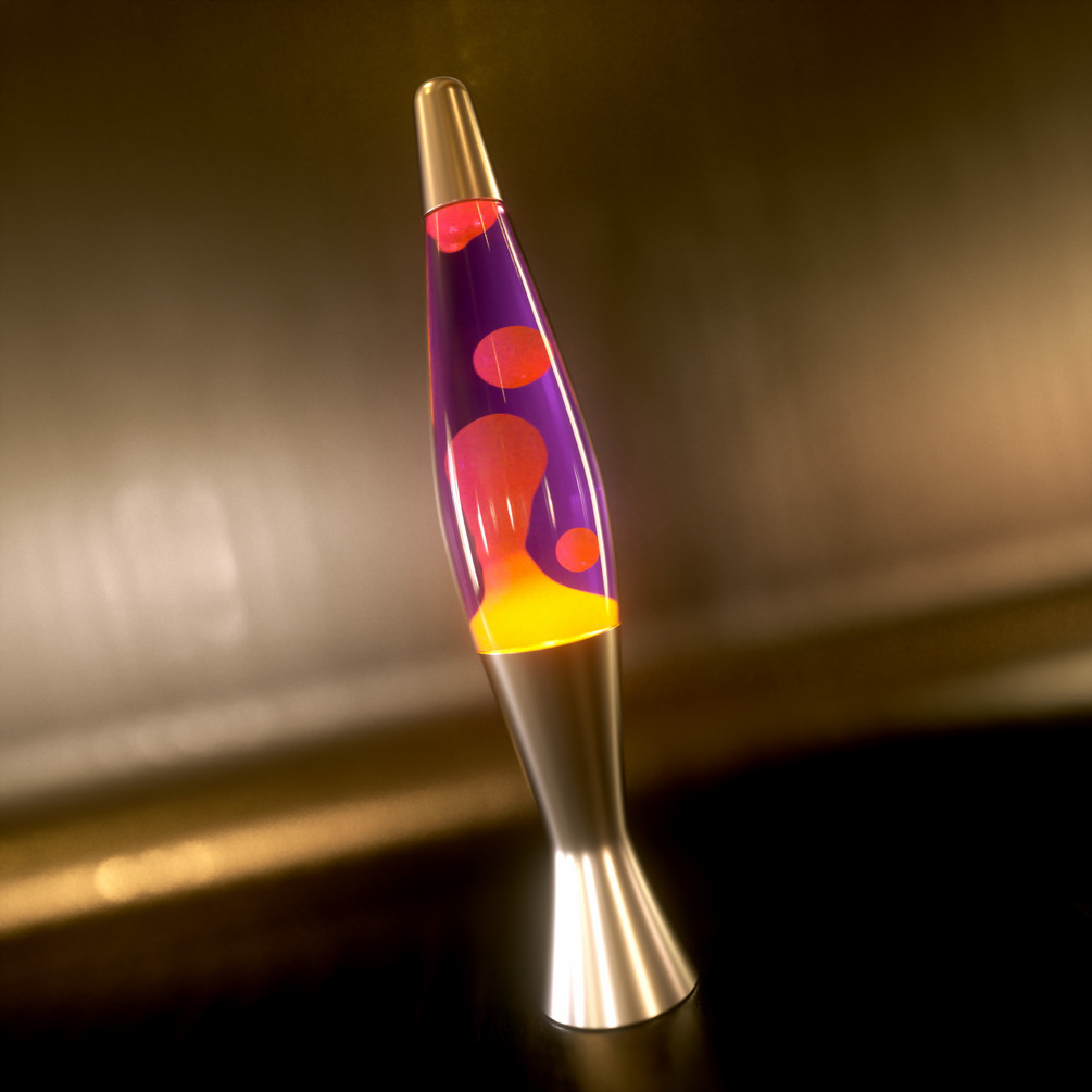 Free Lava Lamp C4D + Octane Project