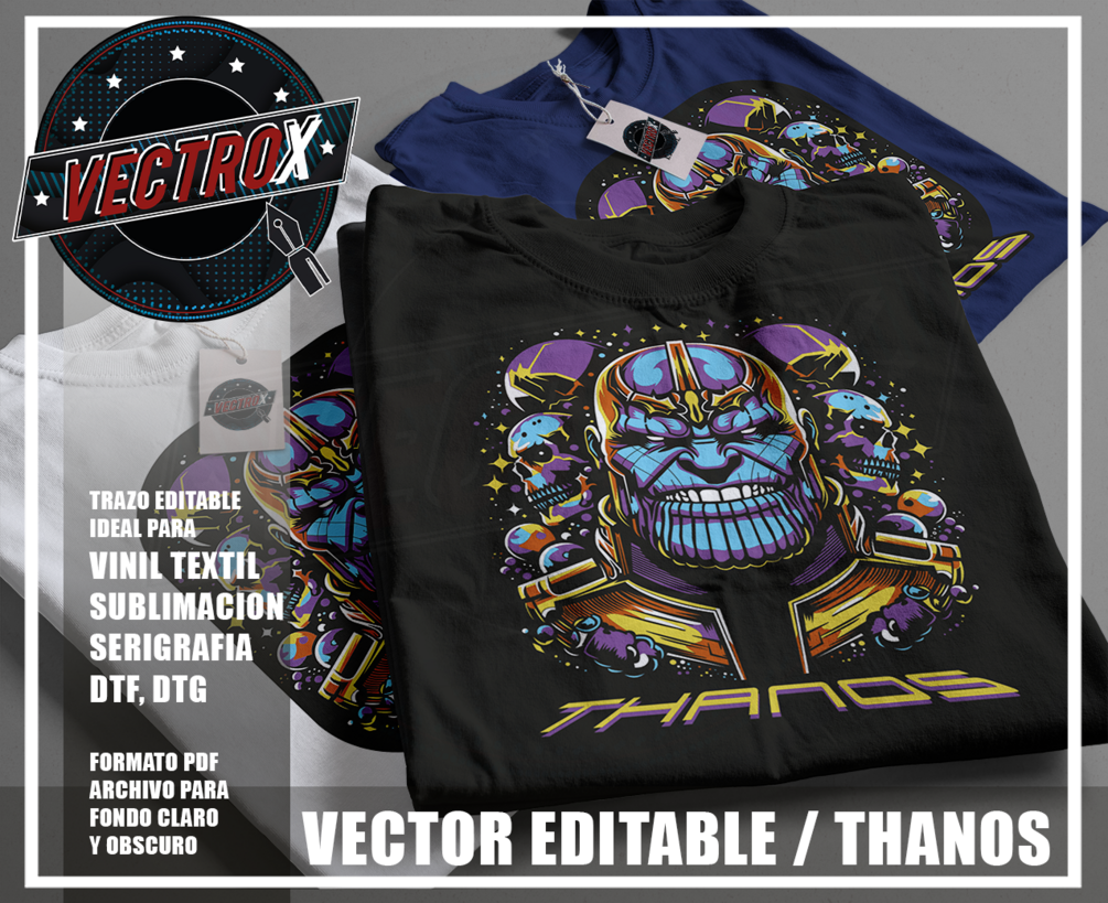 Vector Editable - Thanos