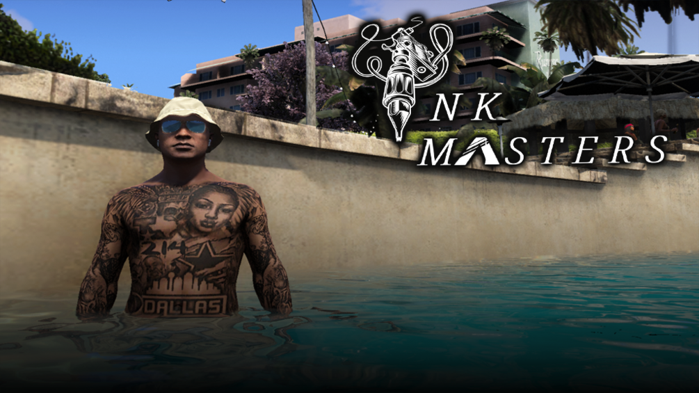 Tattoo | DALLAS | skin | for gta5 | FiveM male | MP player | Ped
