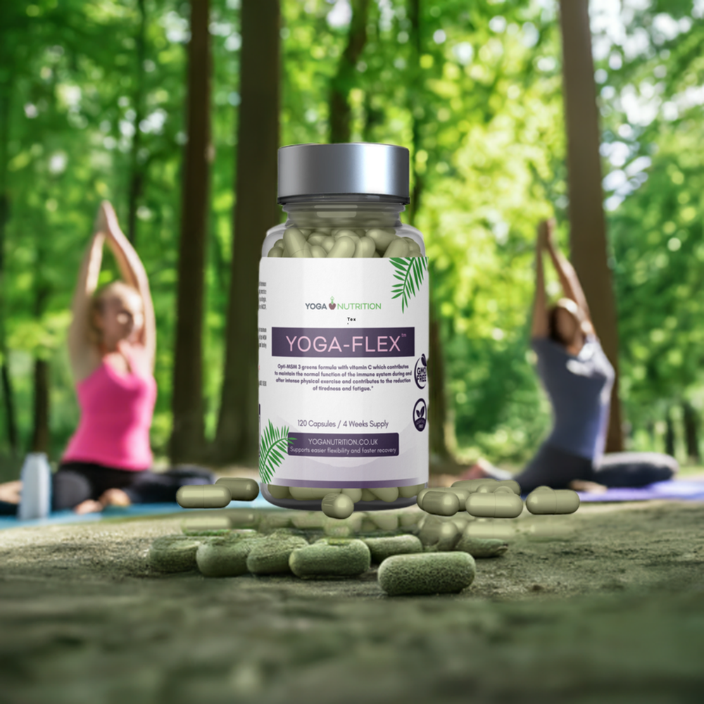 Yoga Nutrition: Ethically Sourced Shilajit, Yoga-Flex, and Liquid B12
