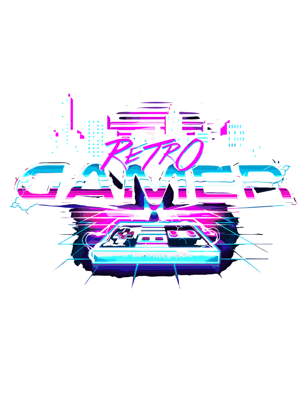 🕹️🎮 Retro Game Series PNG Illustration Set 🎮🕹️
