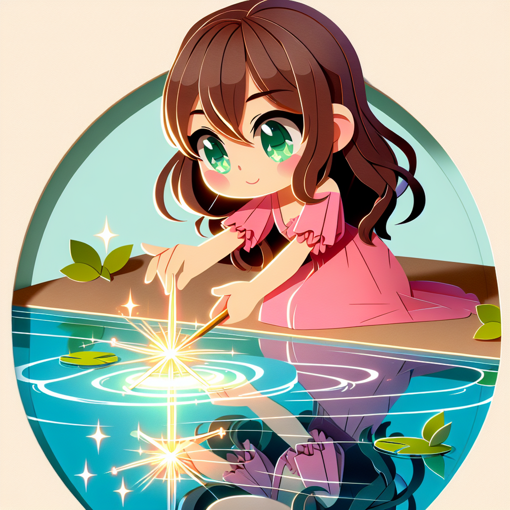 The magic wand in the pond - Story for kids