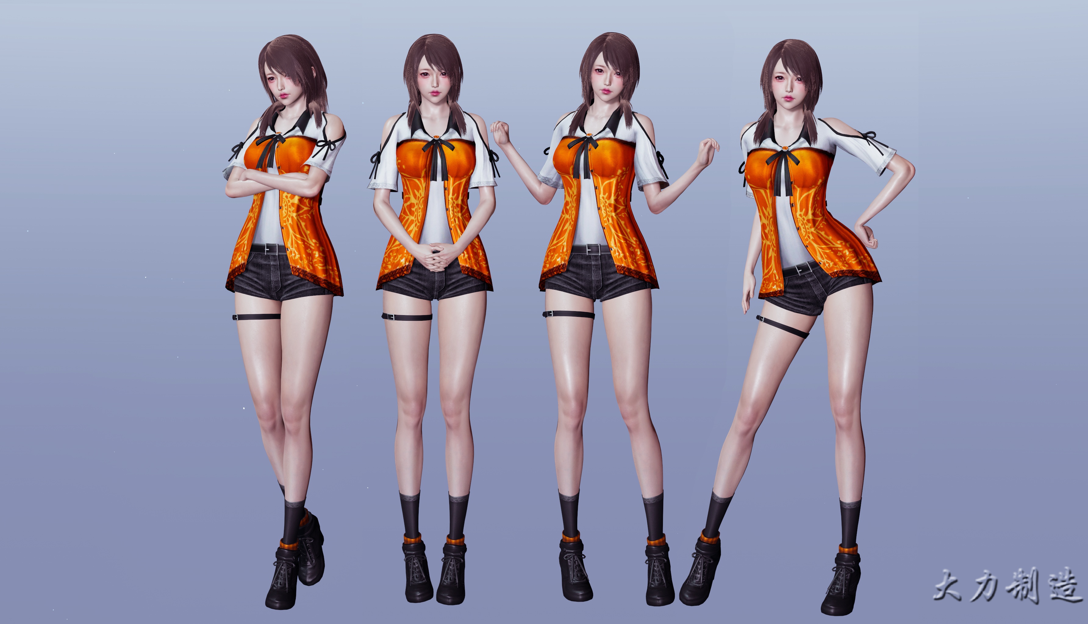 063 - HS2（HoneySelect2）+AI（AI-Syoujyo）MOD 通用-不来方夕莉