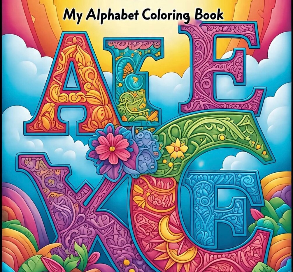Coloring Book from letter A to E