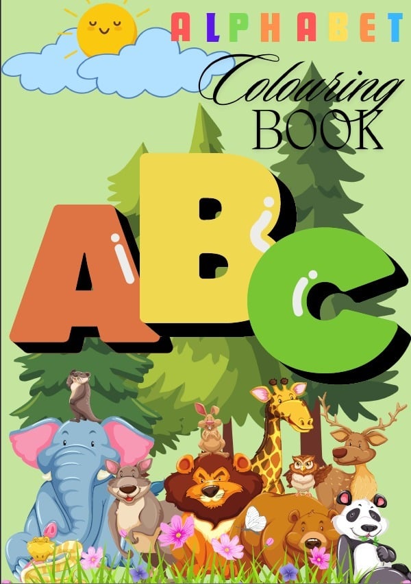 Alphabet Colouring Book