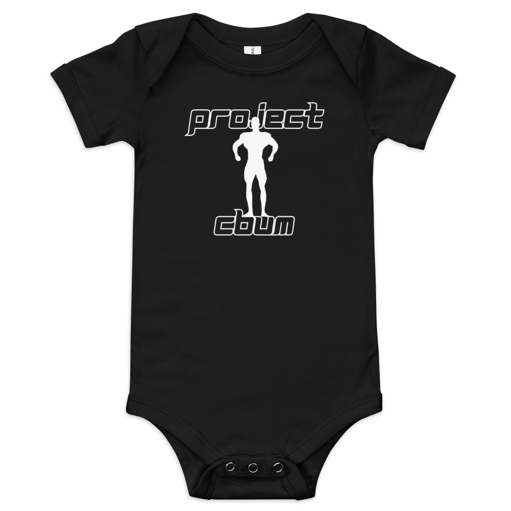 'Project CBUM' Babysuit - Black/White