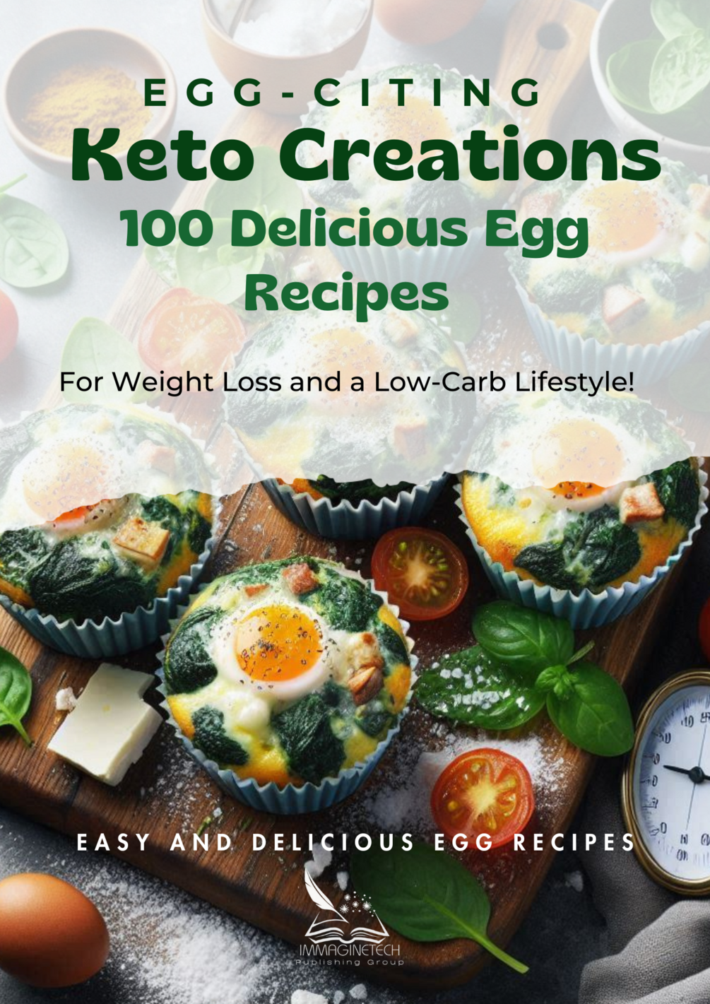 Egg-citing Keto Creations: 100 Delicious Egg Recipes for Weight Loss and a Low-Carb Lifestyle!