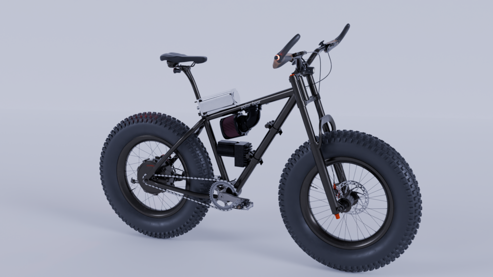 3D Model Of Bike