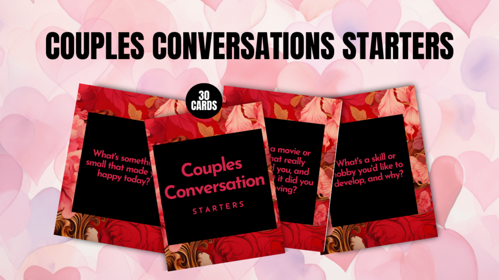 Couples Conversation Starters Cards