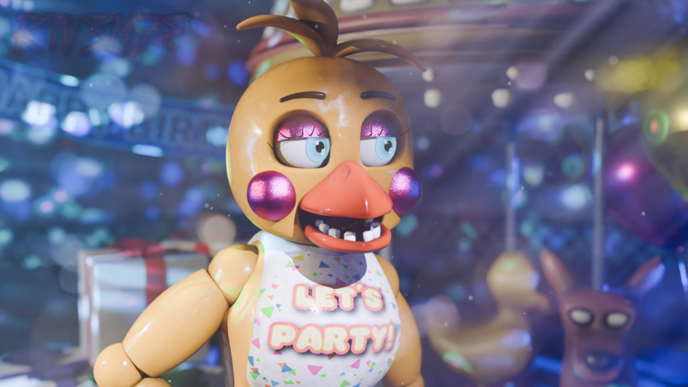 RTV's Toy Chica Retexture [Blender]