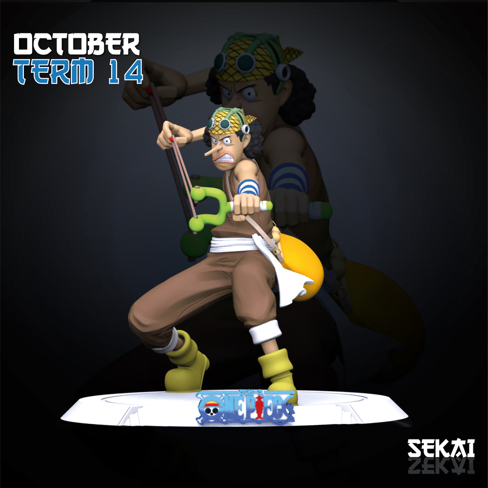 Usopp Sculpture - Sekai 3D Models - Tested and Ready for 3D printing