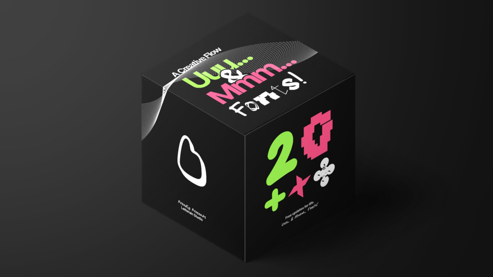 A Creative Flow 🏞️ Uuu... & 🍱 Mmm... Fonts!