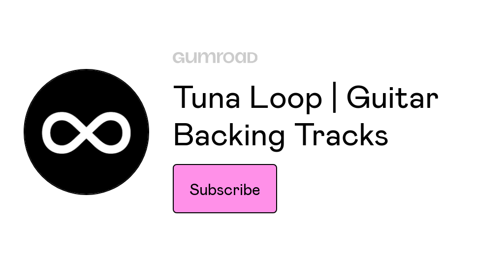 Tuna Loop | Guitar Backing Tracks
