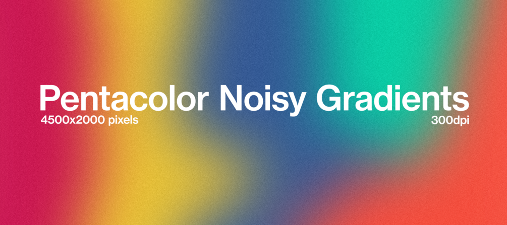 20 Pentacolor Noisy Gradients