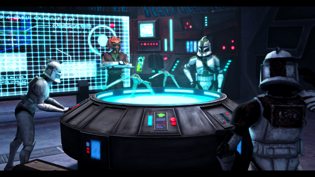 The Clone Wars Holotable - Star Wars 3D model Blender