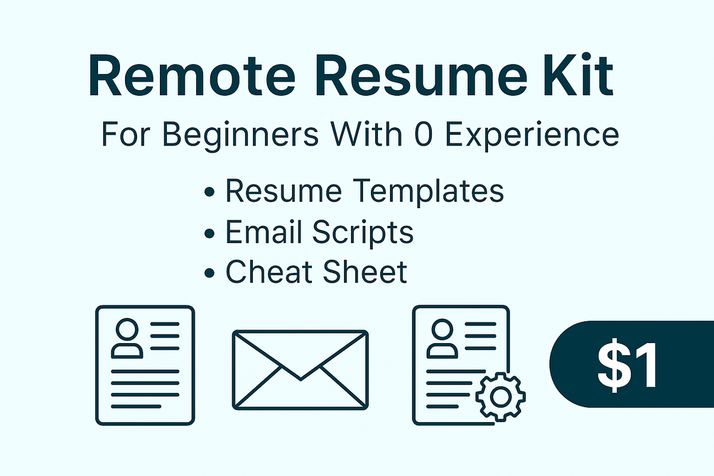 Remote Resume kit