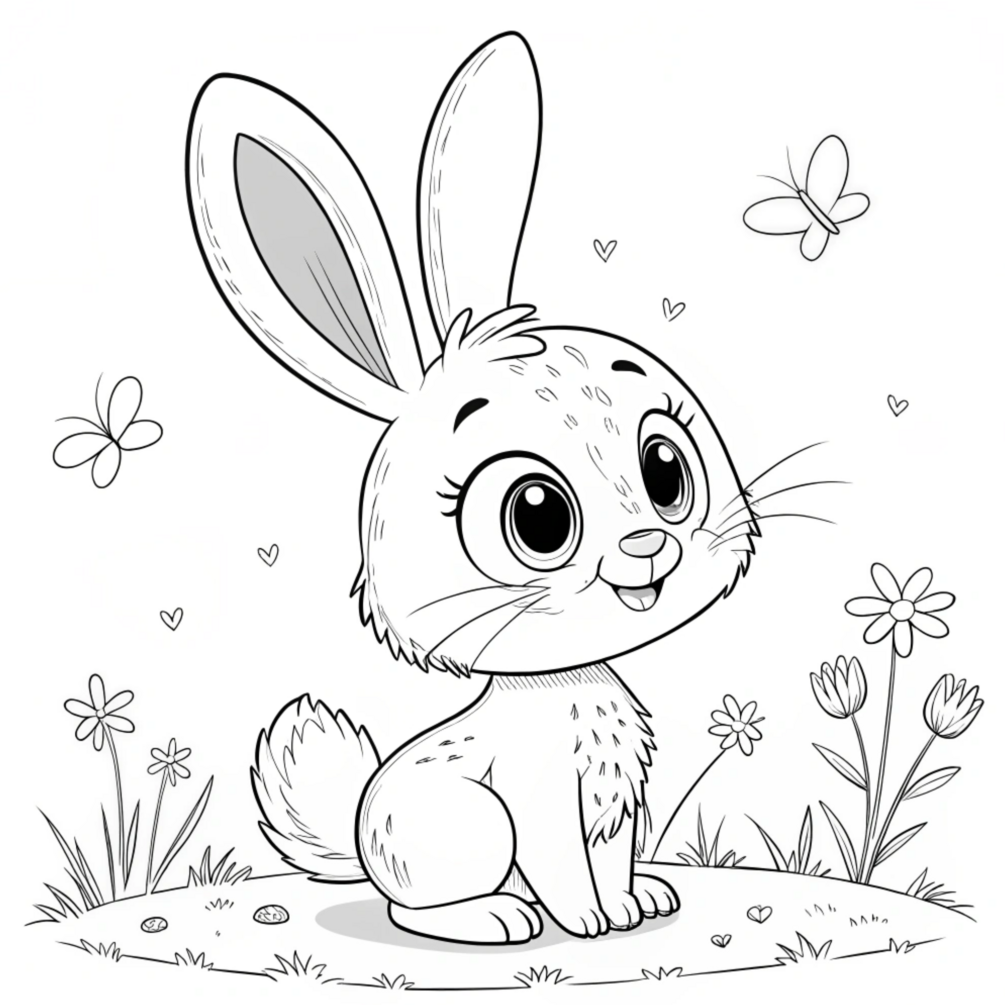 Happy Animals: 50 Fun Coloring Book With Dogs, Cats, Horses, Monkeys ...