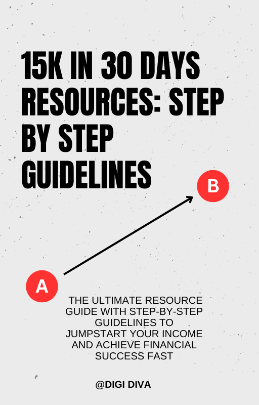 15K IN 30 DAYS RESOURCES: STEP BY STEP GUIDELINES