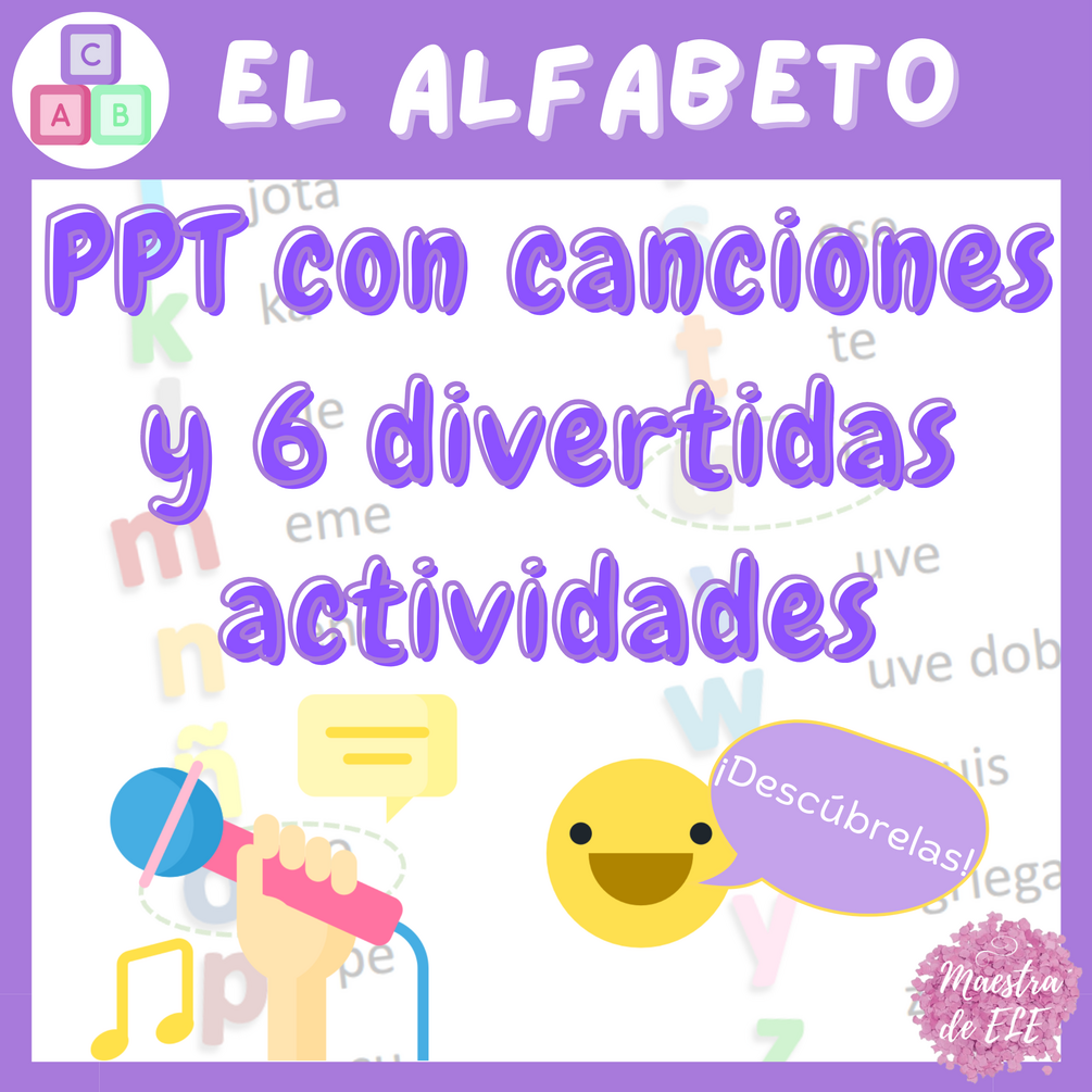 El alfabeto (PPT + 6 actividades)