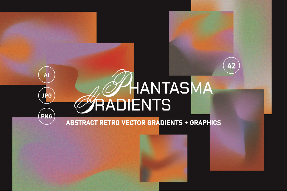 Dark Moody Gradients + Graphics