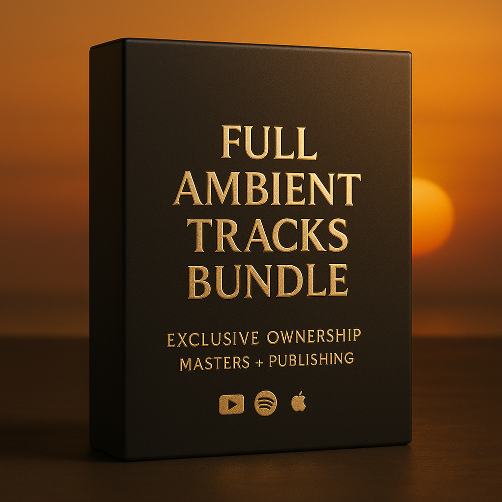 Full Buyout Bundle | 5 Ambient Tracks with Master and Publishing Rights ...