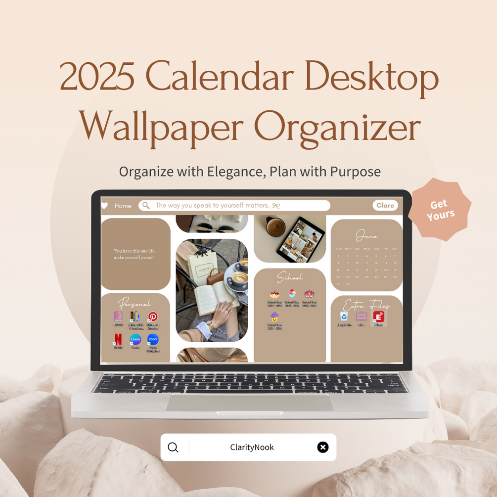 Calendar Desktop Wallpaper Organizer