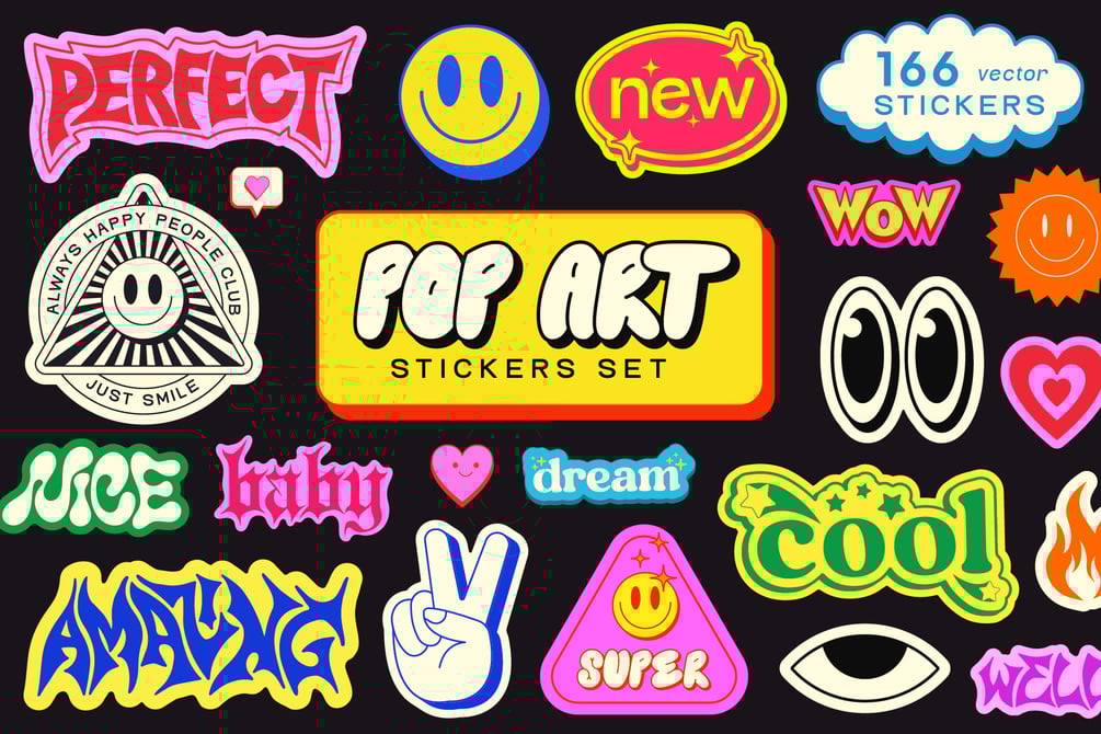 Pop Art Stickers
