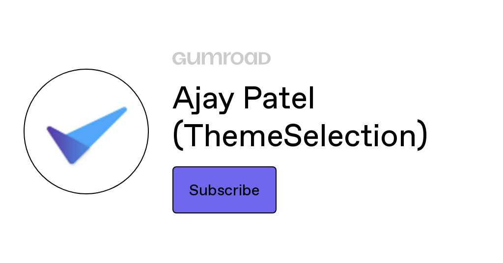 Ajay Patel (ThemeSelection)