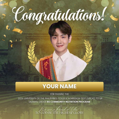 Congratulation! - Layout/Publication Material