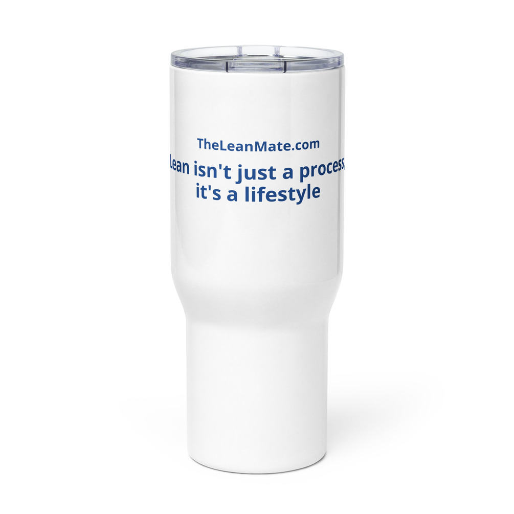 The Lean Mate - Travel mug with a handle