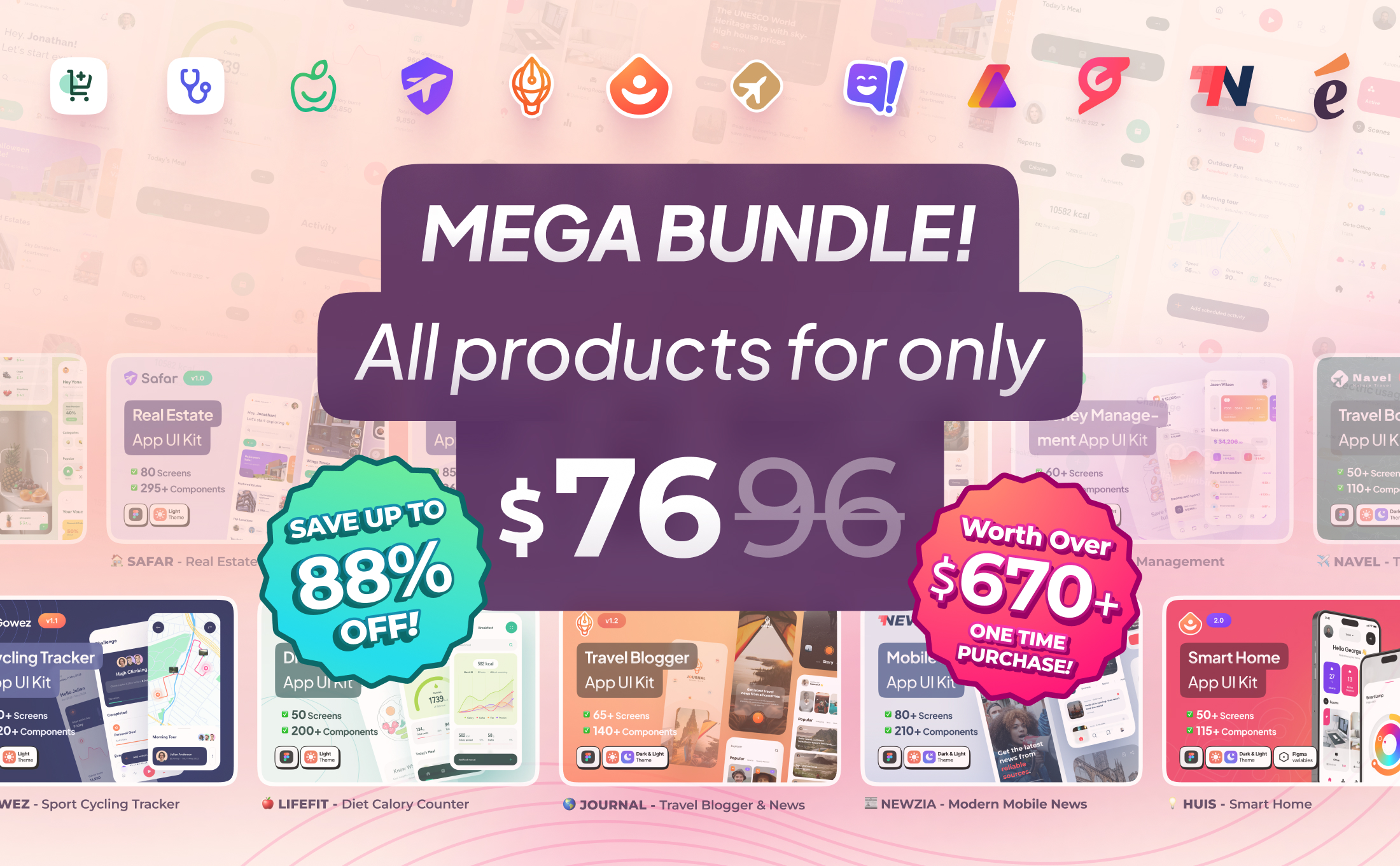 Pocket doc - Online Doctor Consultation App Figma UI Kit 💉