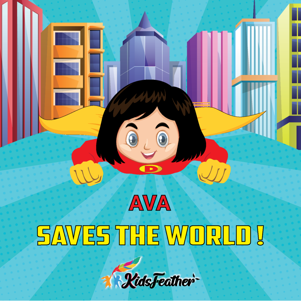 Unleash Child's Superhero Dreams! Saves the World (Girl version)