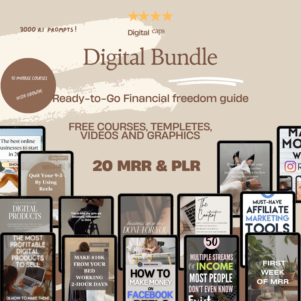 Wealth Wave: Your Digital Ticket to Financial Freedom Bundle