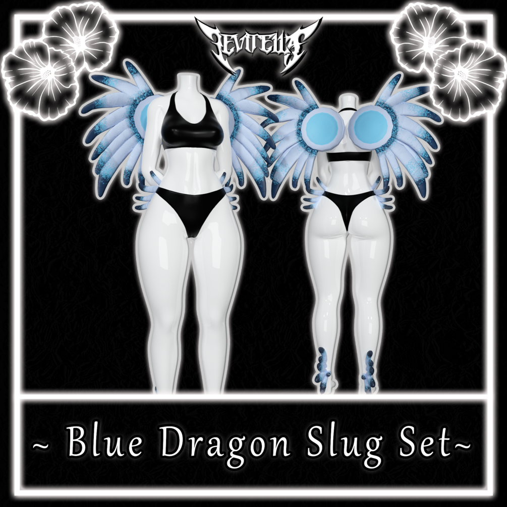 Commission} ⁭۵ Blue Dragon Slug Set ۵