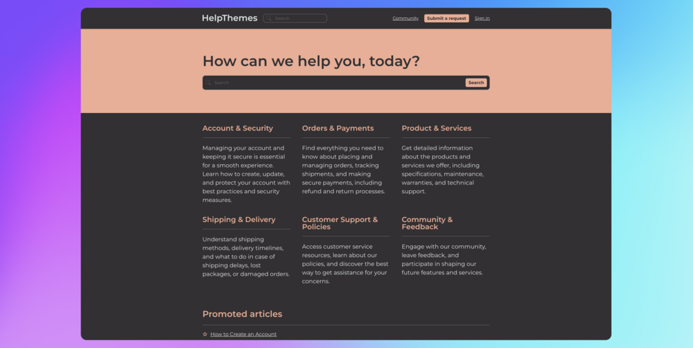 Free Zendesk Theme | Boston